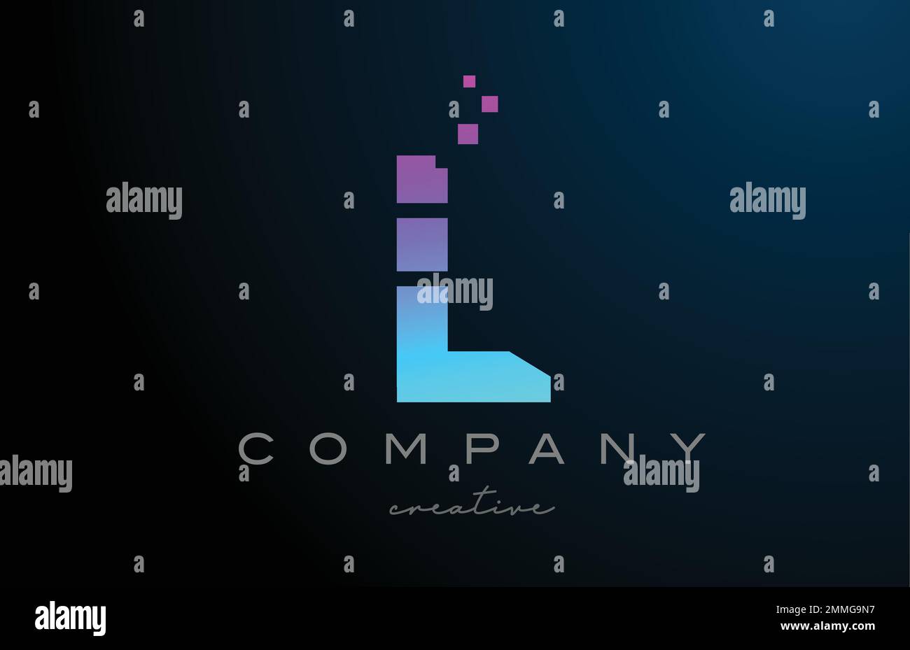 Dotted l Stock Vector Images - Alamy