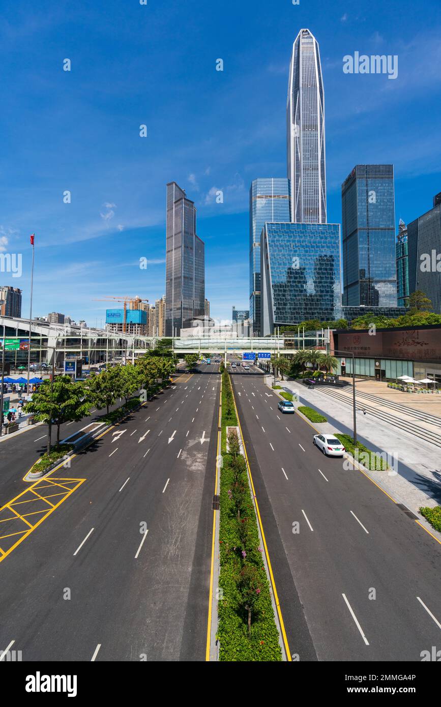 Shenzhen pingan financial center Stock Photo - Alamy