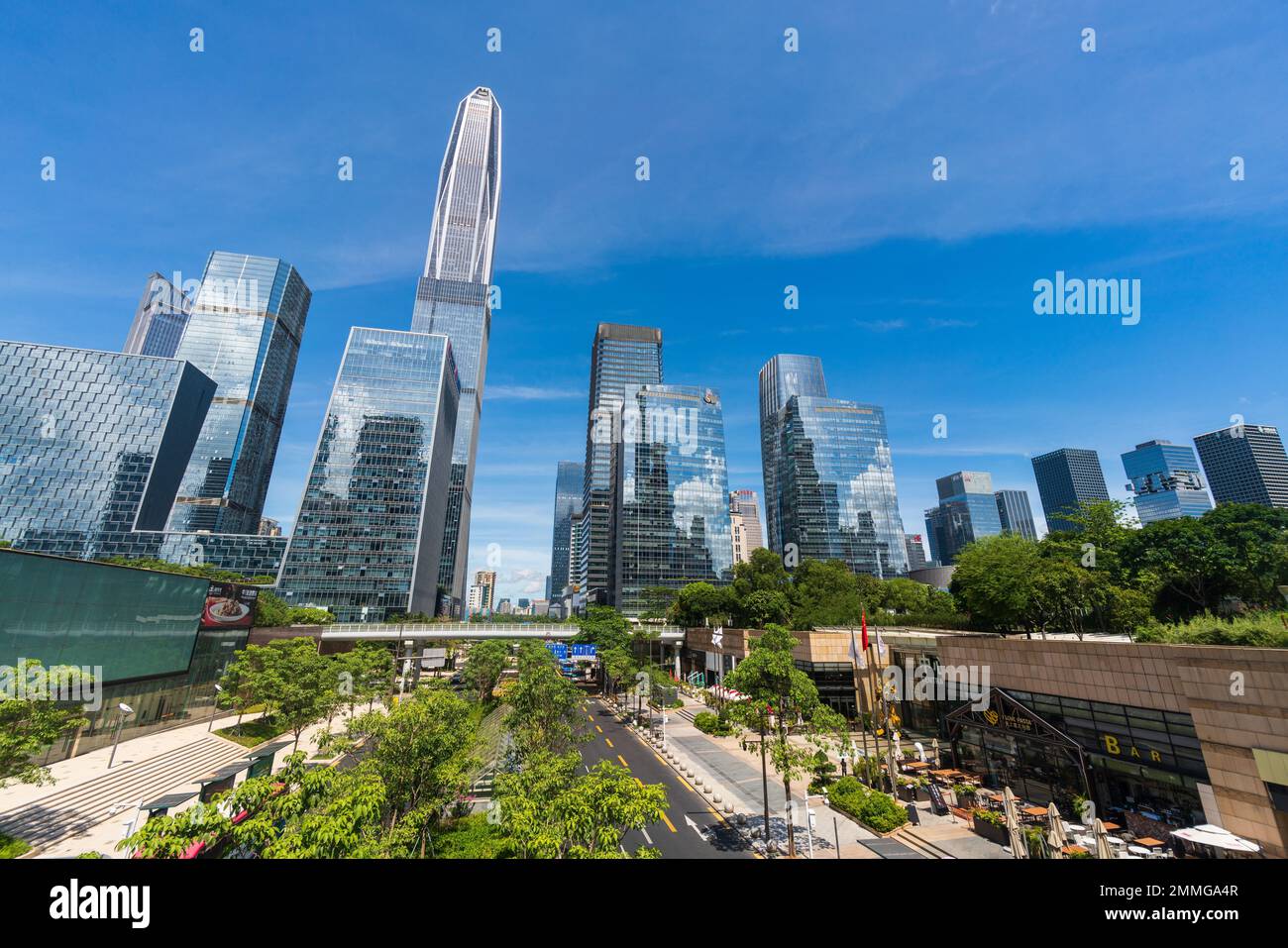 Ping'an financial center hi-res stock photography and images - Alamy