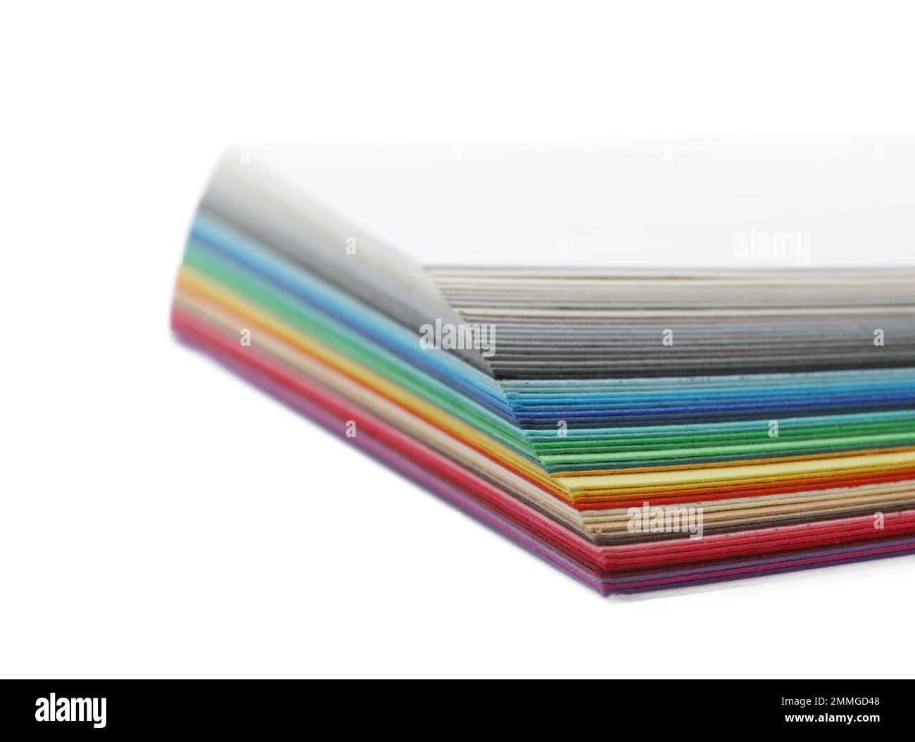 Color palette isolated on white. Professional samples Stock Photo - Alamy