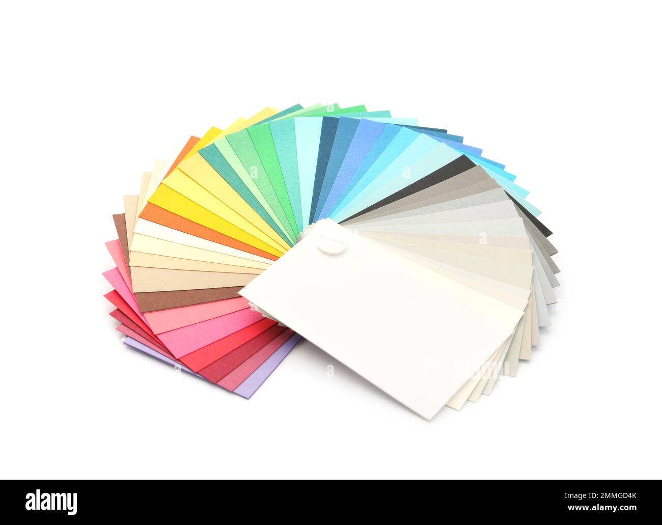 Color palette isolated on white. Professional samples Stock Photo - Alamy