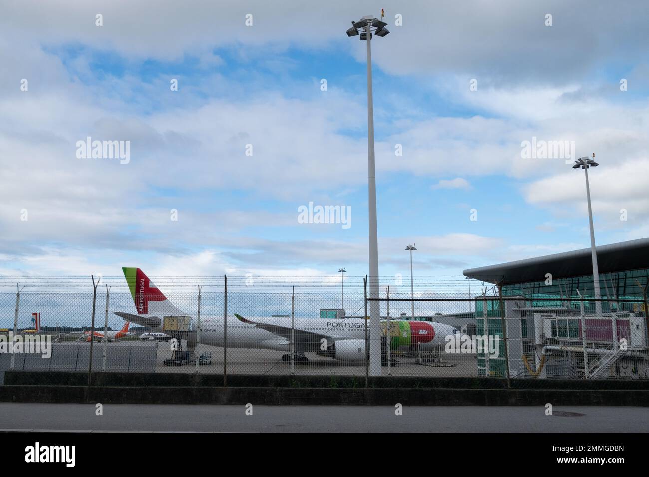 Tap airlines aeroplane, portuguese flight company. Francisco Sá ...