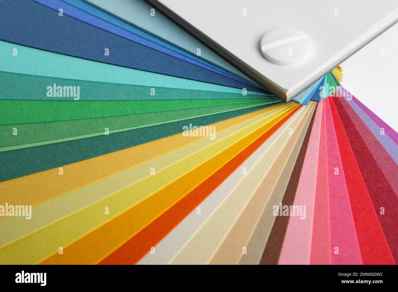Color palette as background, closeup. Professional samples Stock Photo ...