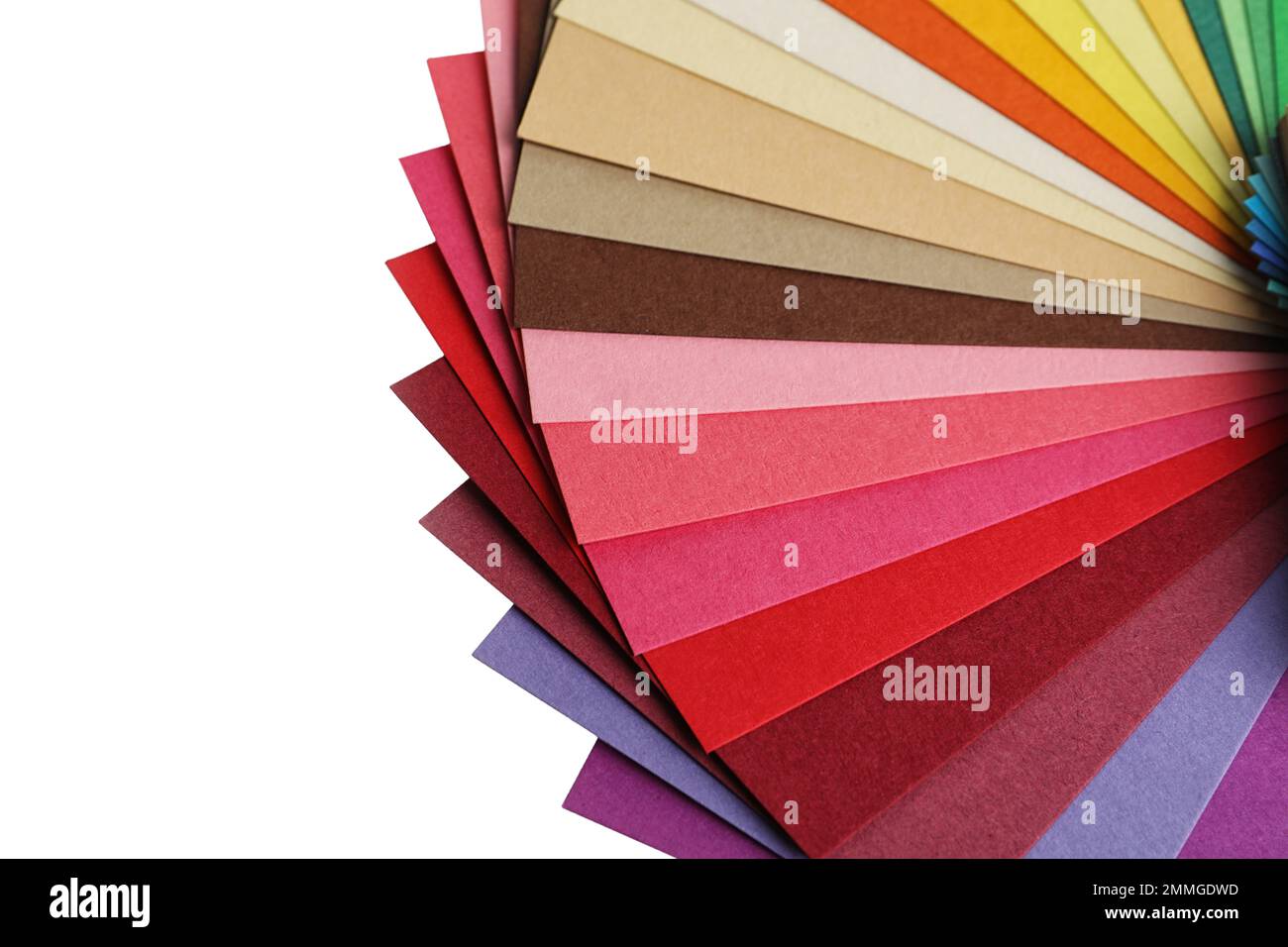 Color palette on white background, top view Stock Photo - Alamy