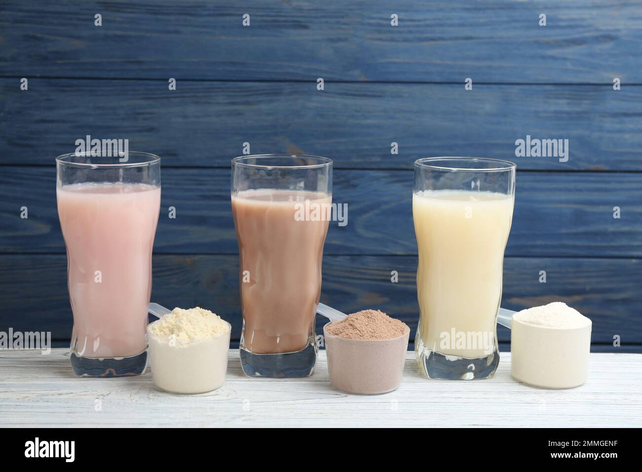 Protein shakes glass hi-res stock photography and images - Alamy