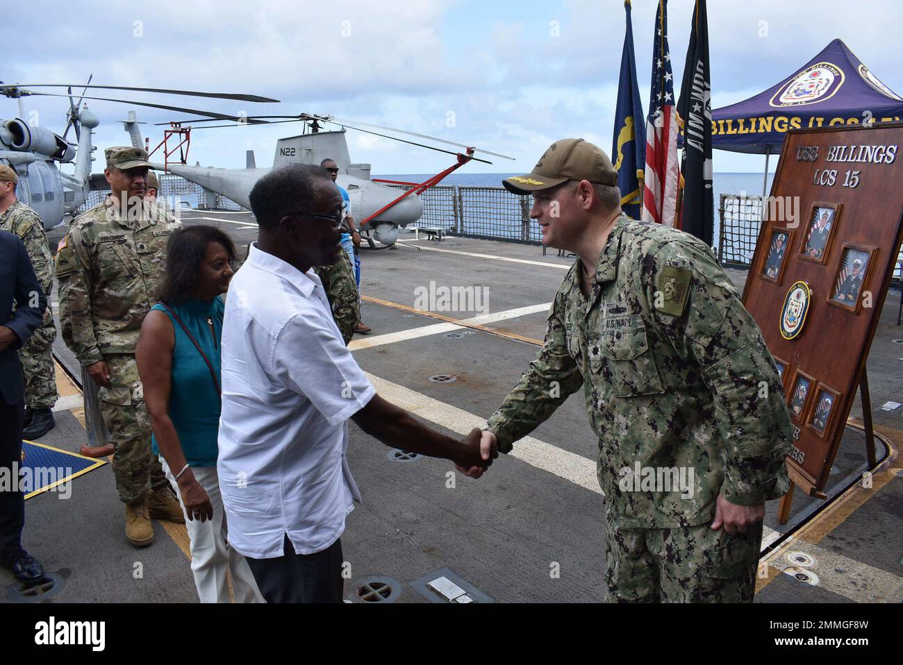 220917-N-N3764-1002 OCHO RIOS, Jamaica - (Sept. 17, 2022) – Cmdr. Brett ...