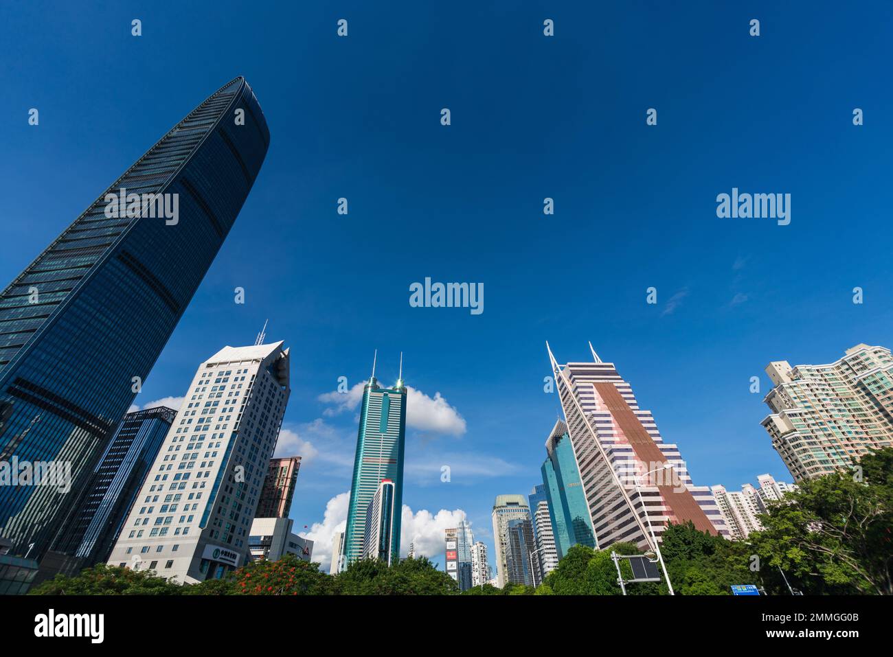 Kingkey 100 finance building hi-res stock photography and images - Alamy