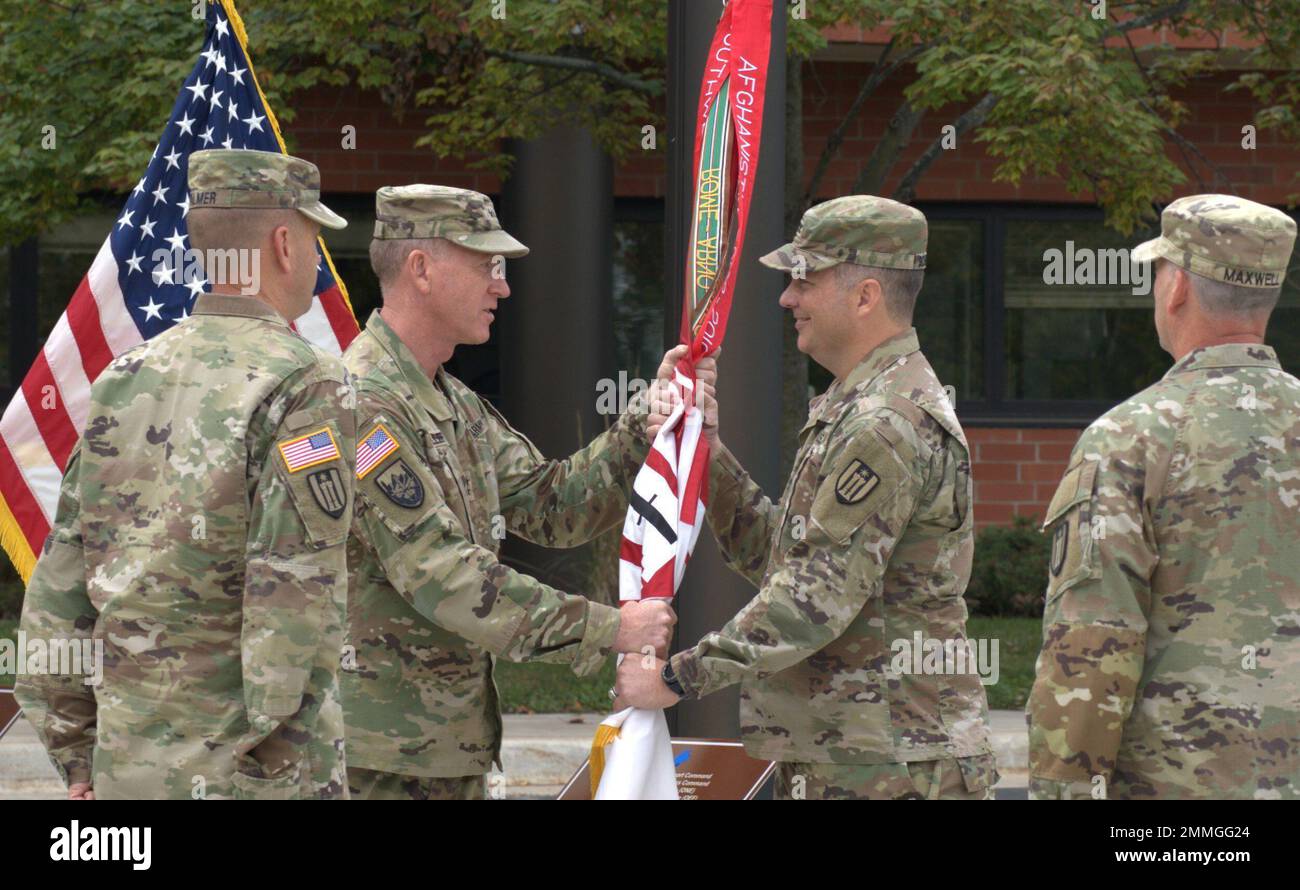 Maj. Gen. Brian Miller, the commanding general of the 416th Theater ...
