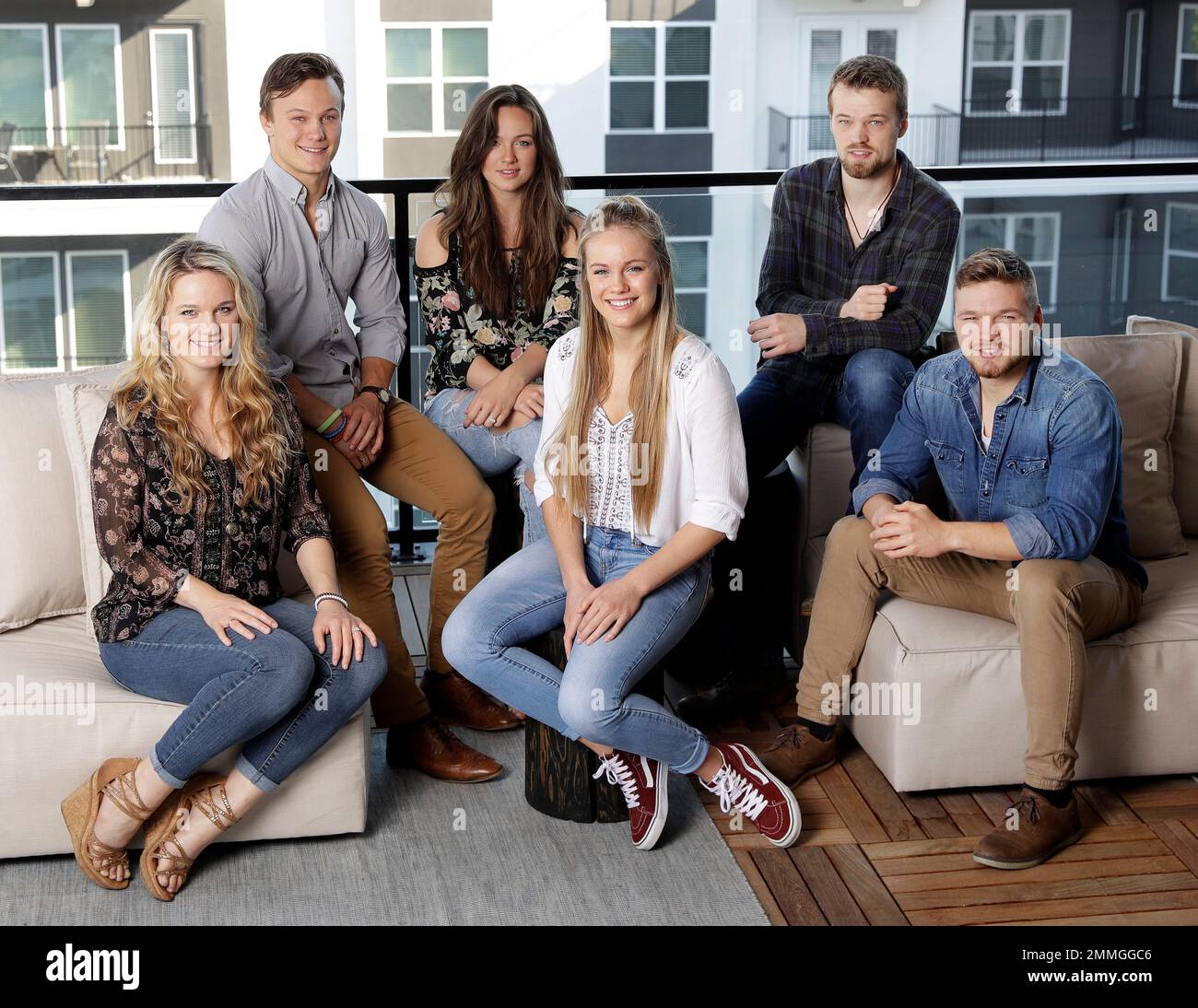 In this Sept. 19, 2018, photo, The Willis Clan poses in Nashville, Tenn ...