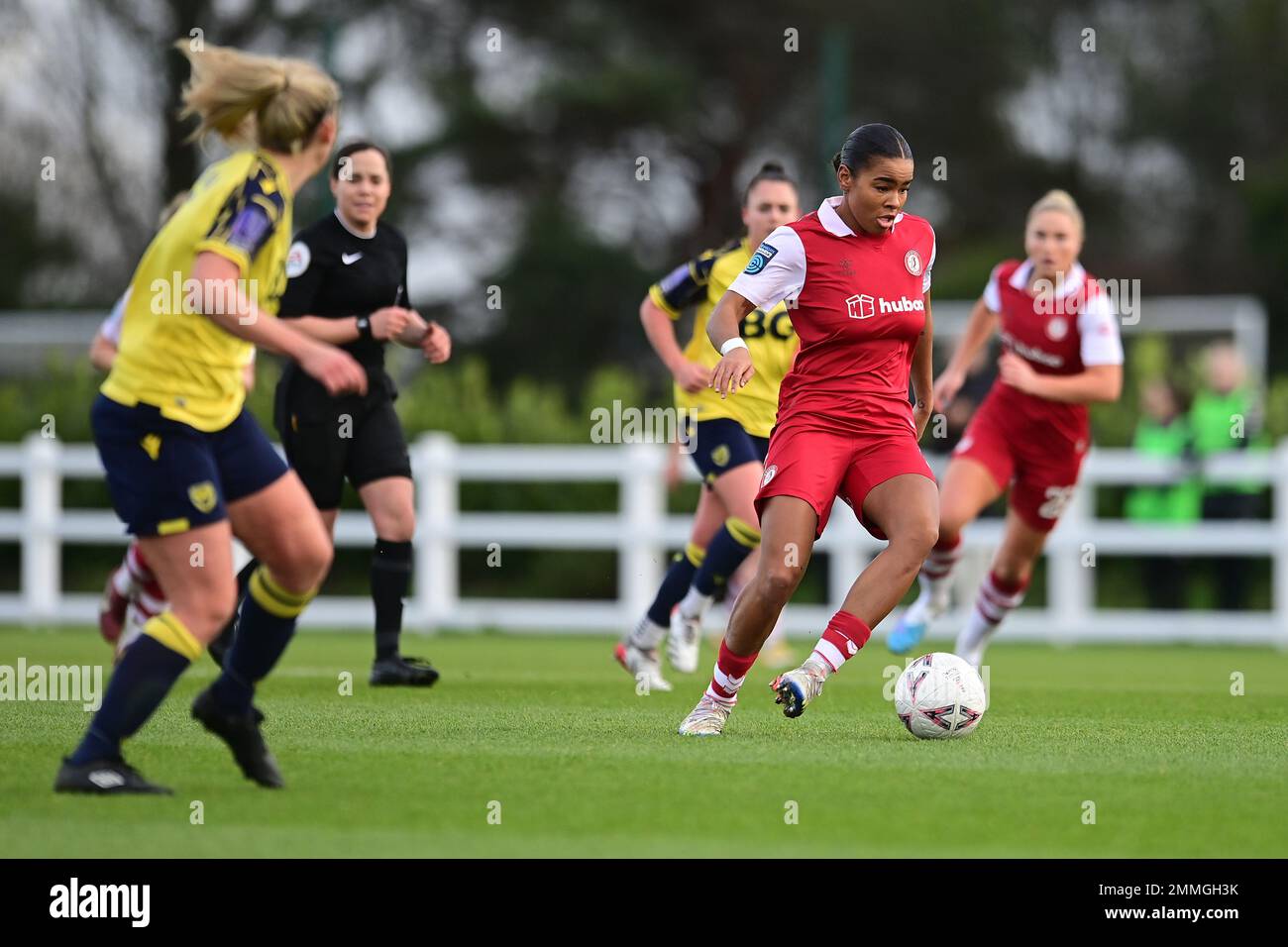 Bristol, UK. 29th January, 2023. Shania Hayles of Bristol City Women ...