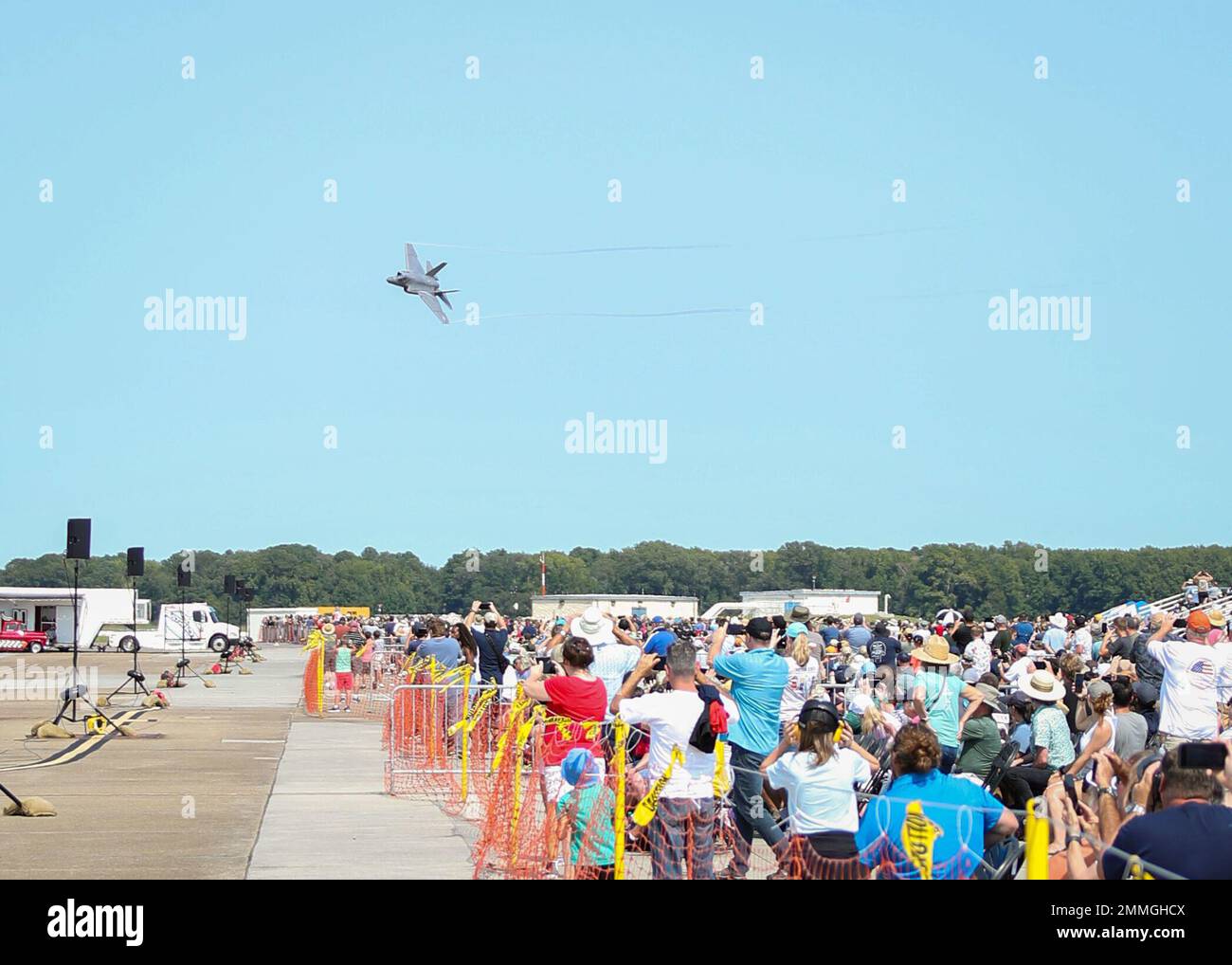 VIRGINIA BEACH, Va. (Sep. 17, 2022) Members of the audience watch an ...
