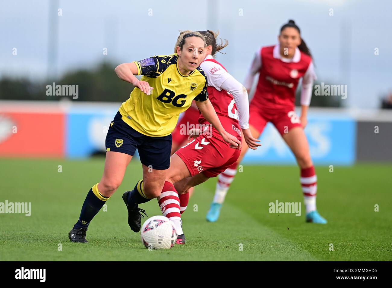 Bristol, UK. 29th January, 2023. Shelly Provan of Oxford United W.F.C ...