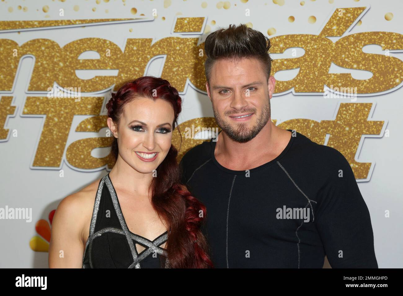 Duo Transcend arrive at the "America's Got Talent" Season 13 Finale ...