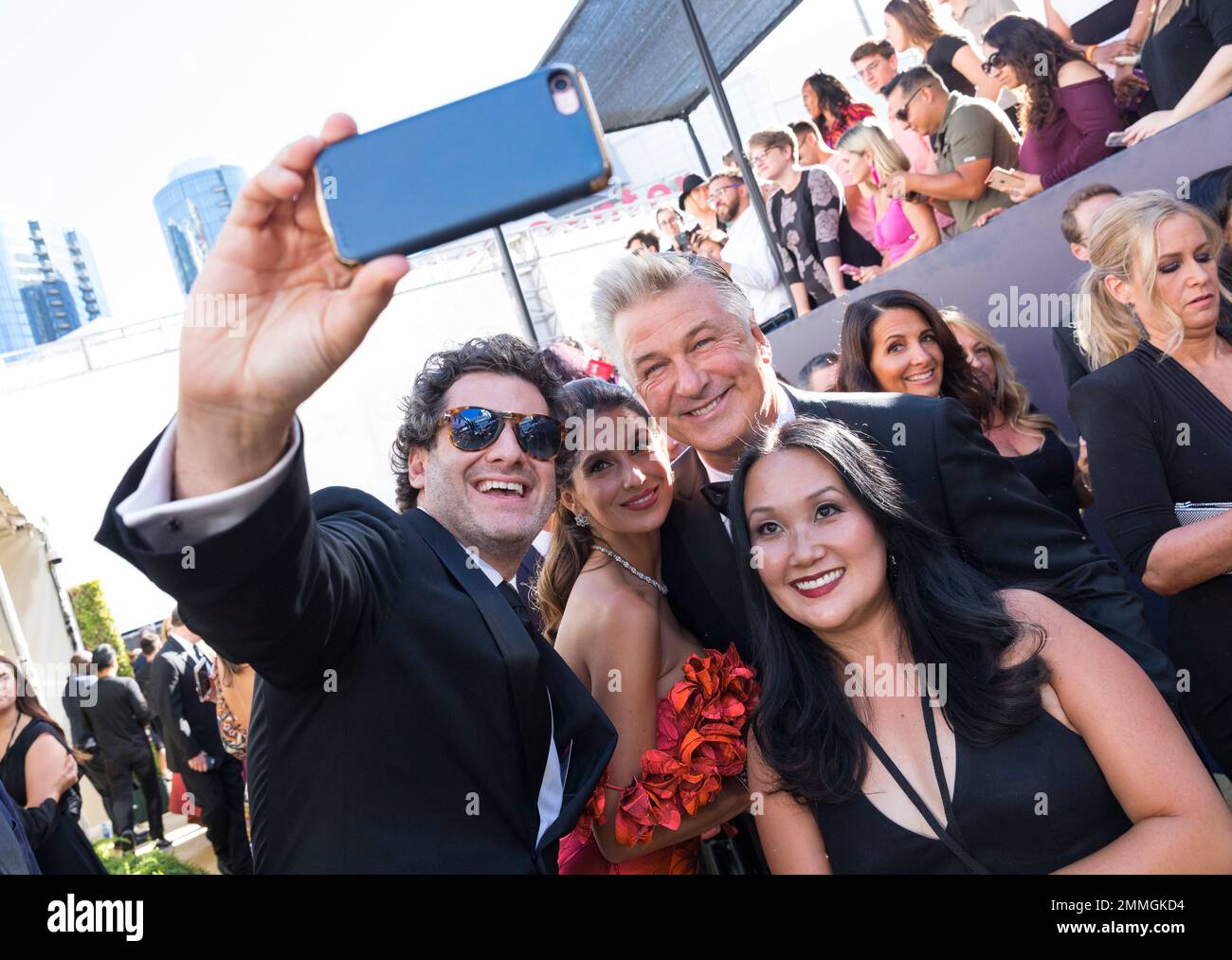 Alec Baldwin arrives at the 70th Primetime Emmy Awards on Monday, Sept ...