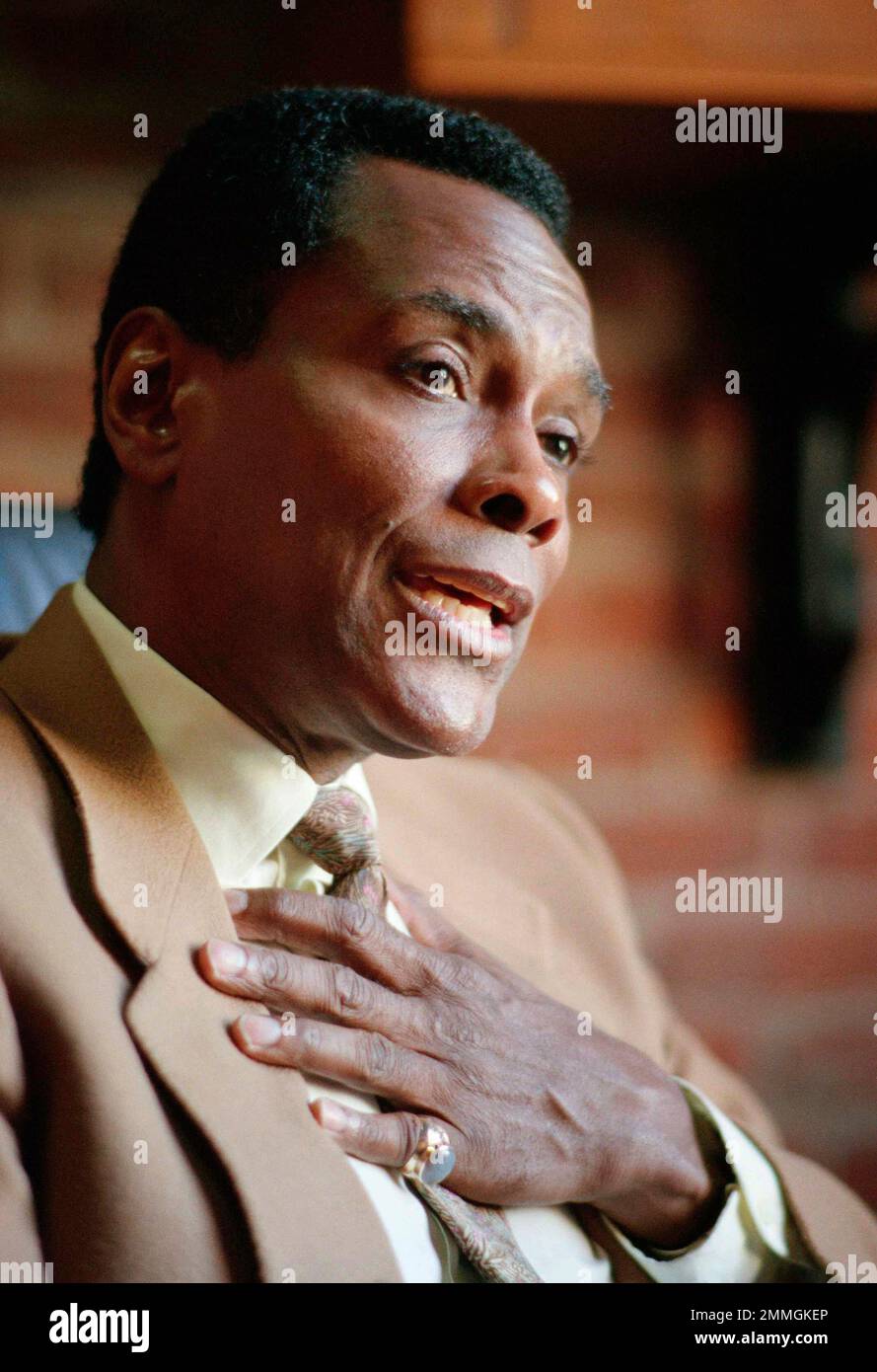 FILE - In this Nov. 26, 1991 file photo, Arthur Mitchell, founder of ...