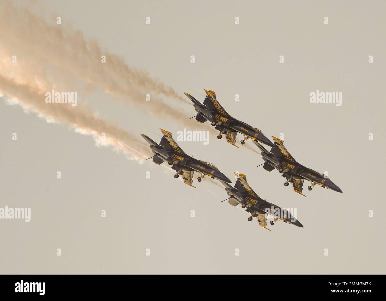 The U.S. Navy’s Blue Angels perform at the 2022 Naval Air Station (NAS ...