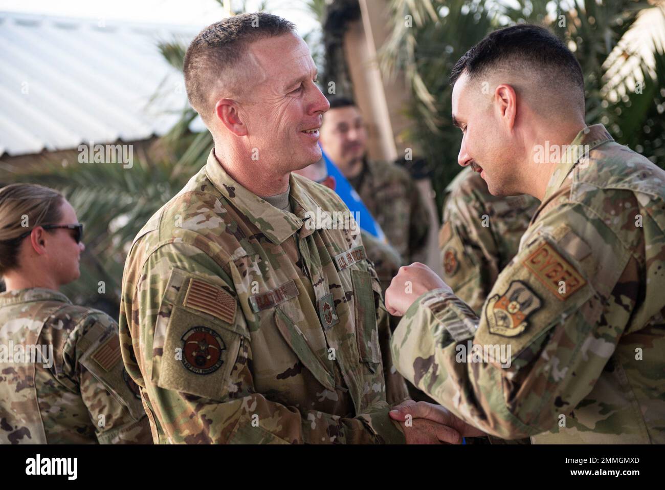 Chief Master Sgt. Jerry Ratliff, 386th Expeditionary Civil Engineer ...