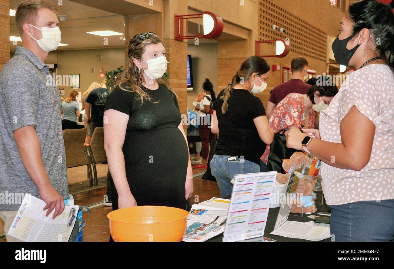 FORT CARSON, Colo. — A representative from the Children’s Hospital of ...