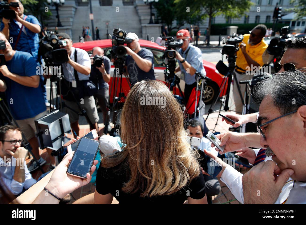 Canadian Foreign Affairs Minister Chrystia Freeland speaks as she ...