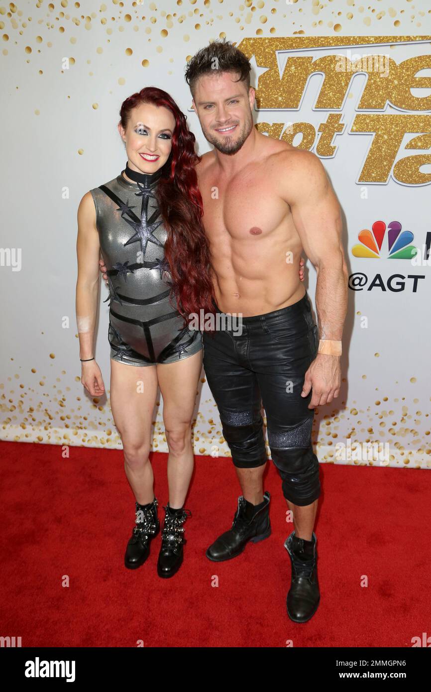 Duo Transcend arrives at the "America's Got Talent" Season 13 Finale ...