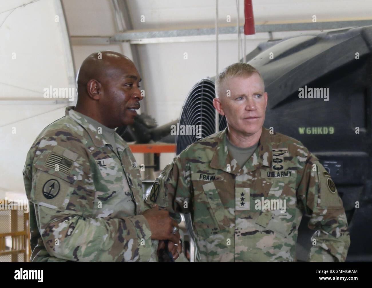 U.S. Army Lt. Gen. Patrick D. Frank, commanding general of U.S. Army ...