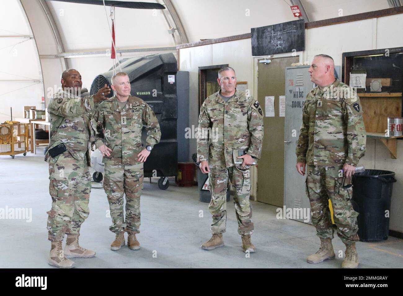 U.S. Army Lt. Gen. Patrick D. Frank, commanding general of U.S. Army ...