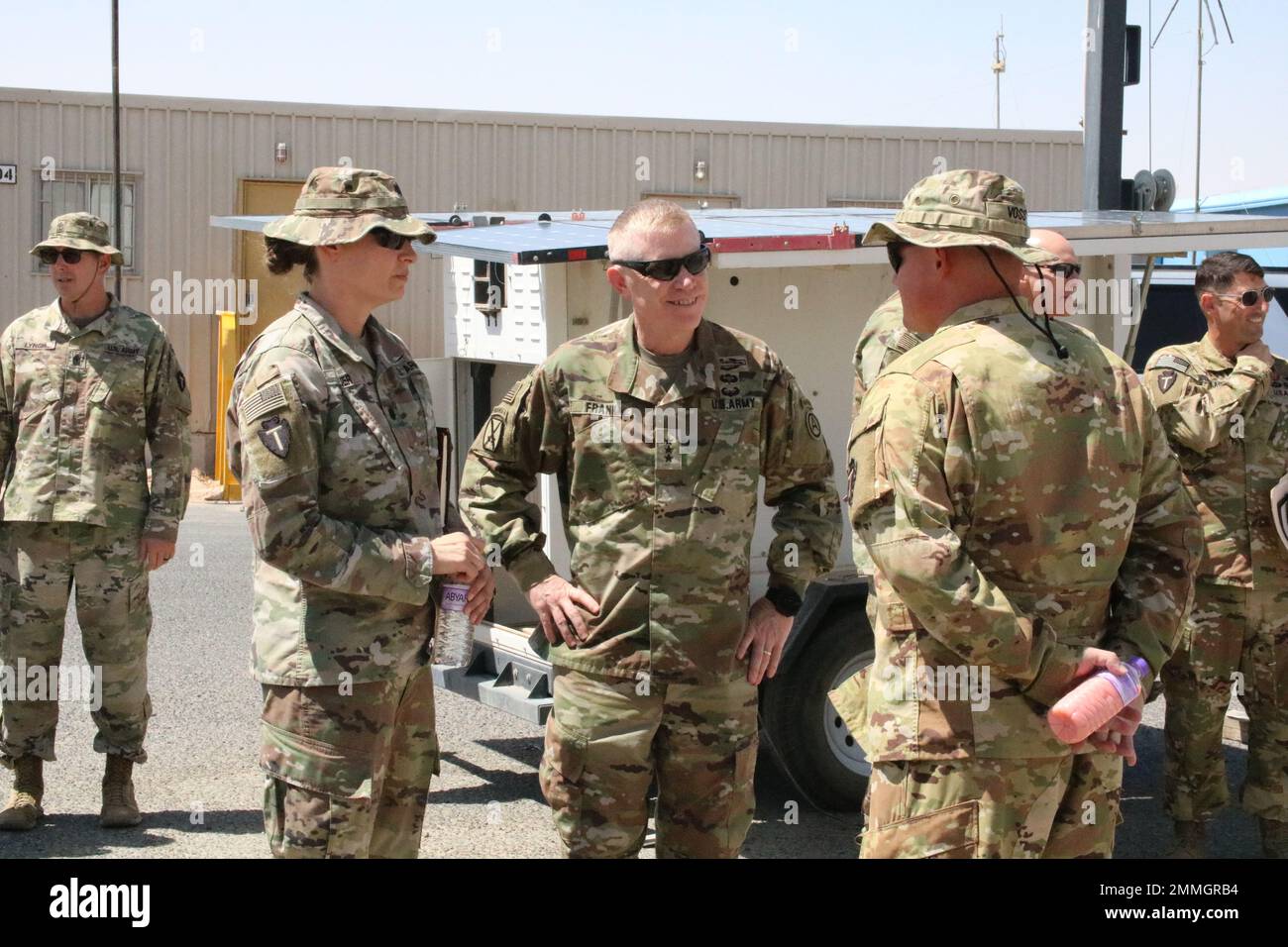 U.S. Army Lt. Gen. Patrick D. Frank, commanding general of U.S. Army ...