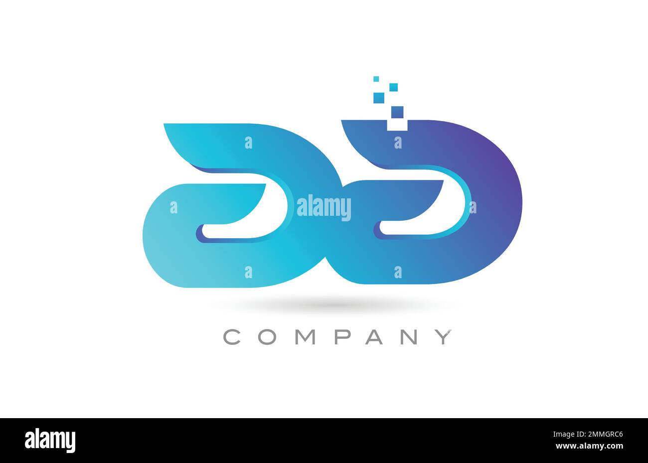 AA alphabet letter logo icon combination design. Creative template for ...