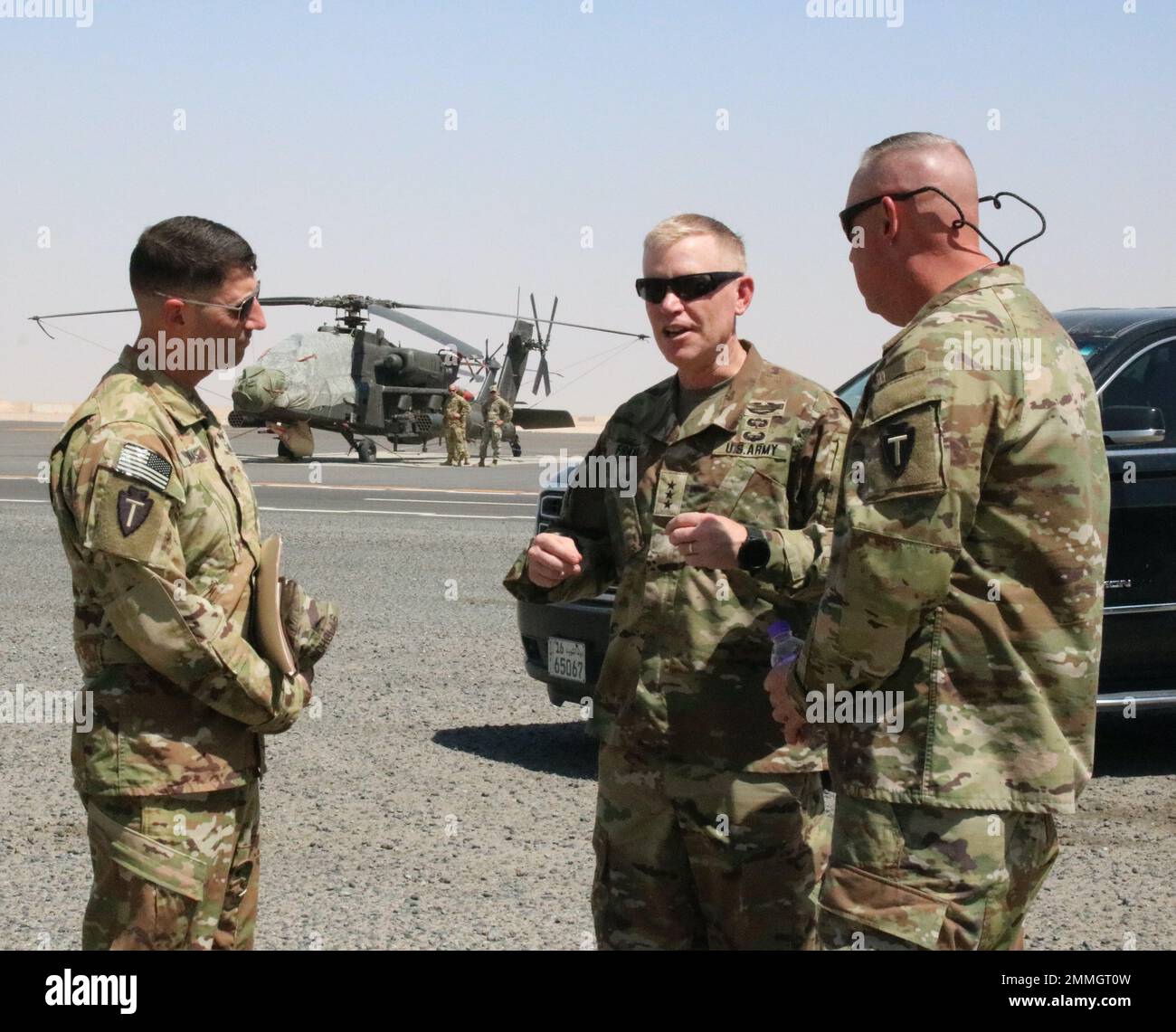U.S. Army Lt. Gen. Patrick D. Frank, commanding general of U.S. Army ...