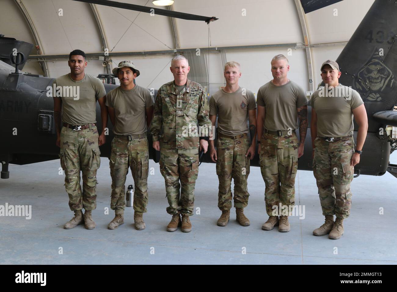 U.S. Army Lt. Gen. Patrick D. Frank, commanding general of U.S. Army ...