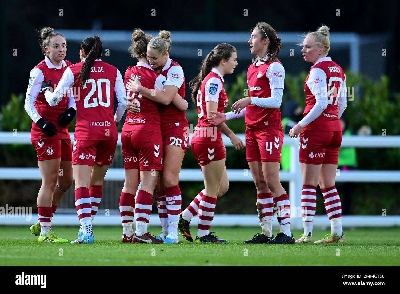 Bristol, UK. 29th January, 2023. Emily Syme of Bristol City Women ...