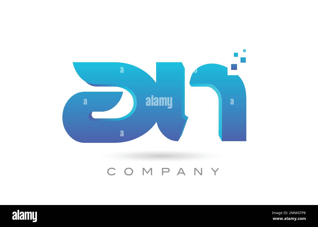 AN alphabet letter logo icon combination design. Creative template for ...