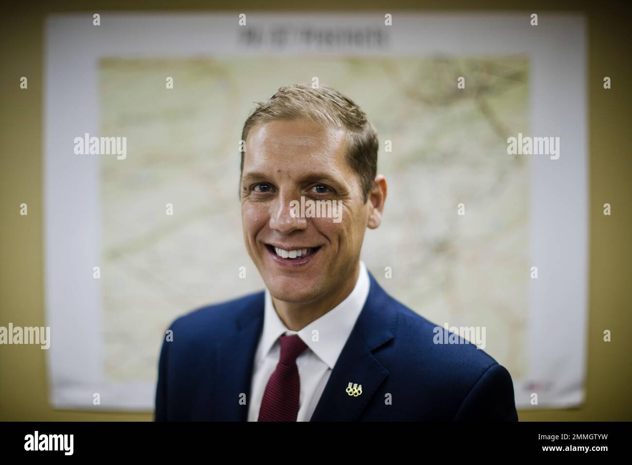 Republican congressional candidate Marty Nothstein poses for a ...