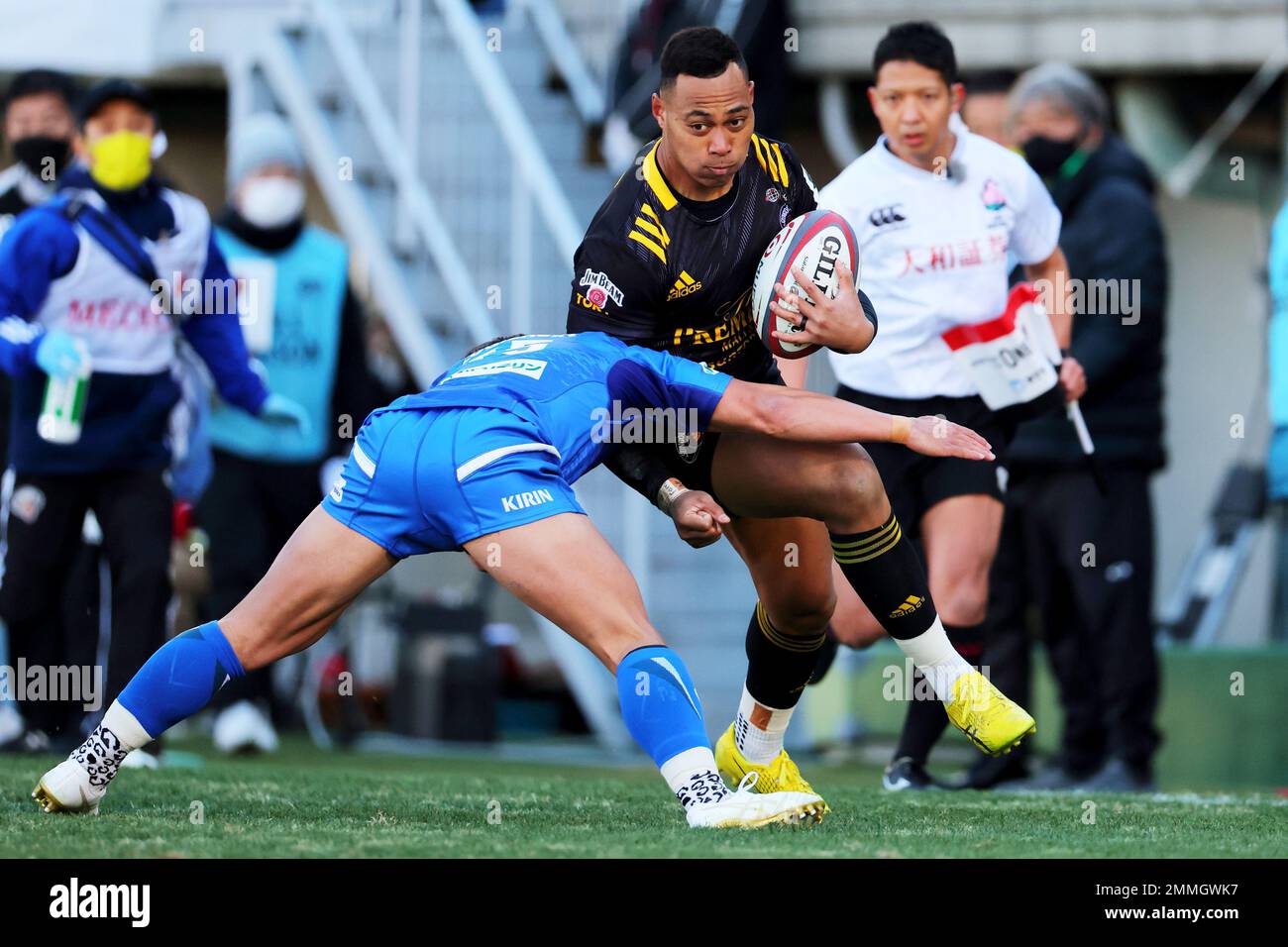 Tokyo, Japan. 29th Jan, 2023. Tevita Li (Sungoliath) Rugby : 2022-23 ...