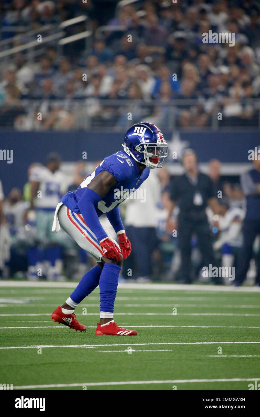 New York Giants' Curtis Riley (35) during the first half of an NFL ...