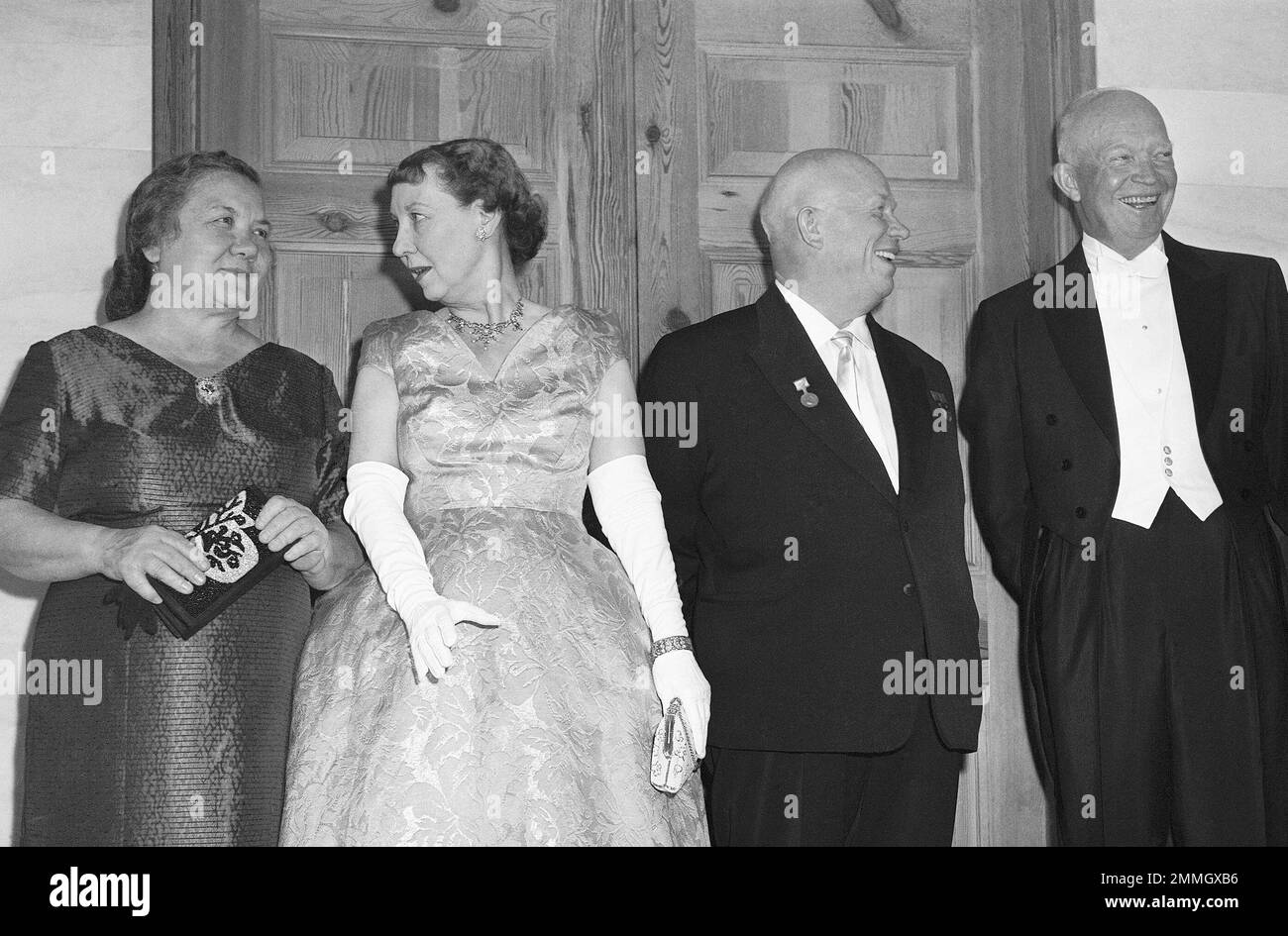 FILE - In this Sept. 15, 1959, file photo, President Dwight Eisenhower ...