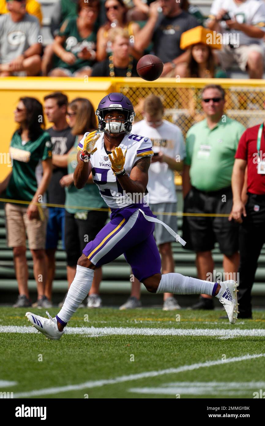 Minnesota Vikings cornerback Mike Hughes in action during an NFL ...