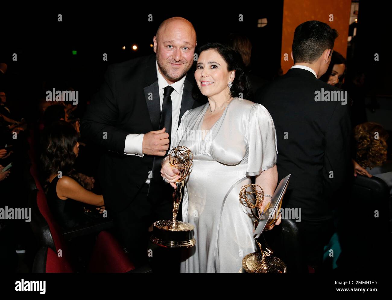 Will Sasso and Alex Borstein at the 70th Primetime Emmy Awards on ...