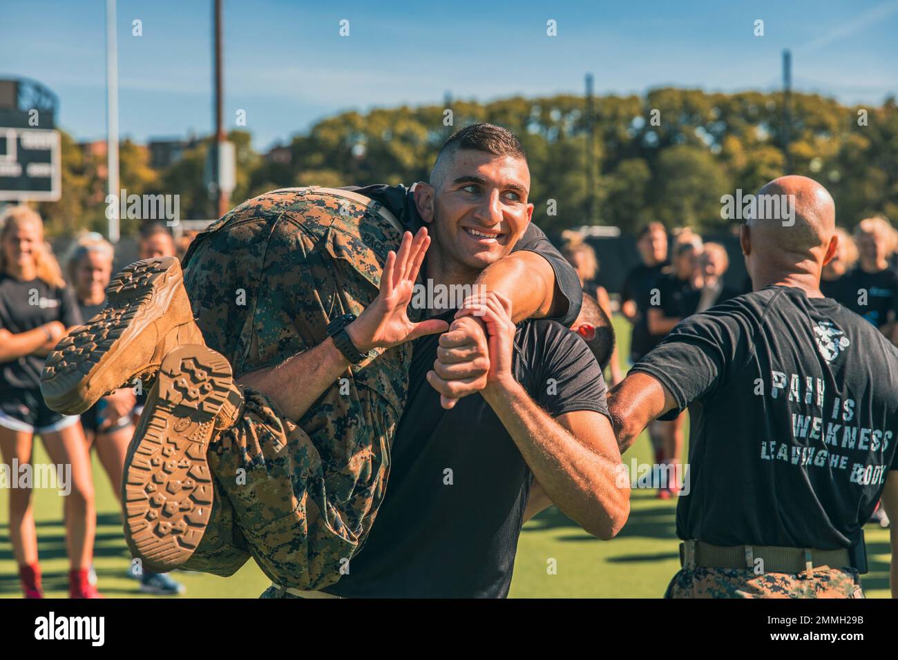 Midshipman William Attisha with the Naval Reserve Officers Training ...