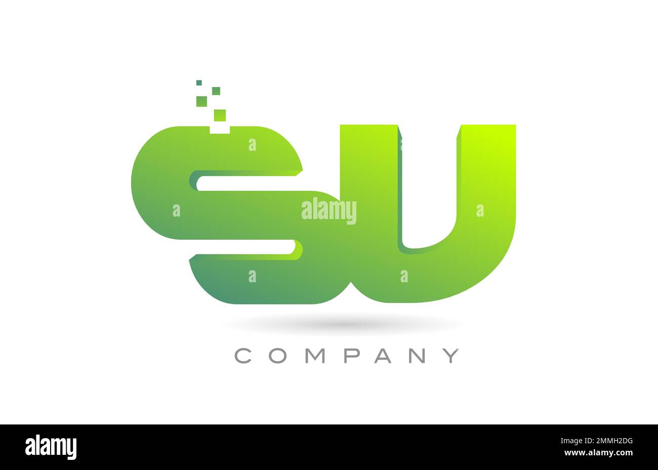 joined SV alphabet letter logo icon combination design with dots and ...
