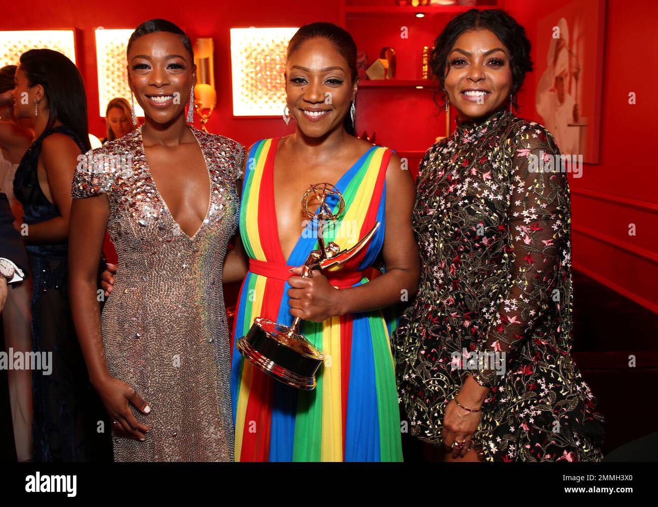 EXCLUSIVE - Samira Wiley, from left, Tiffany Haddish, and Taraji P ...
