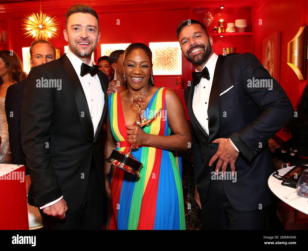 EXCLUSIVE - Justin Timberlake, from left, Tiffany Haddish, and Ricky ...