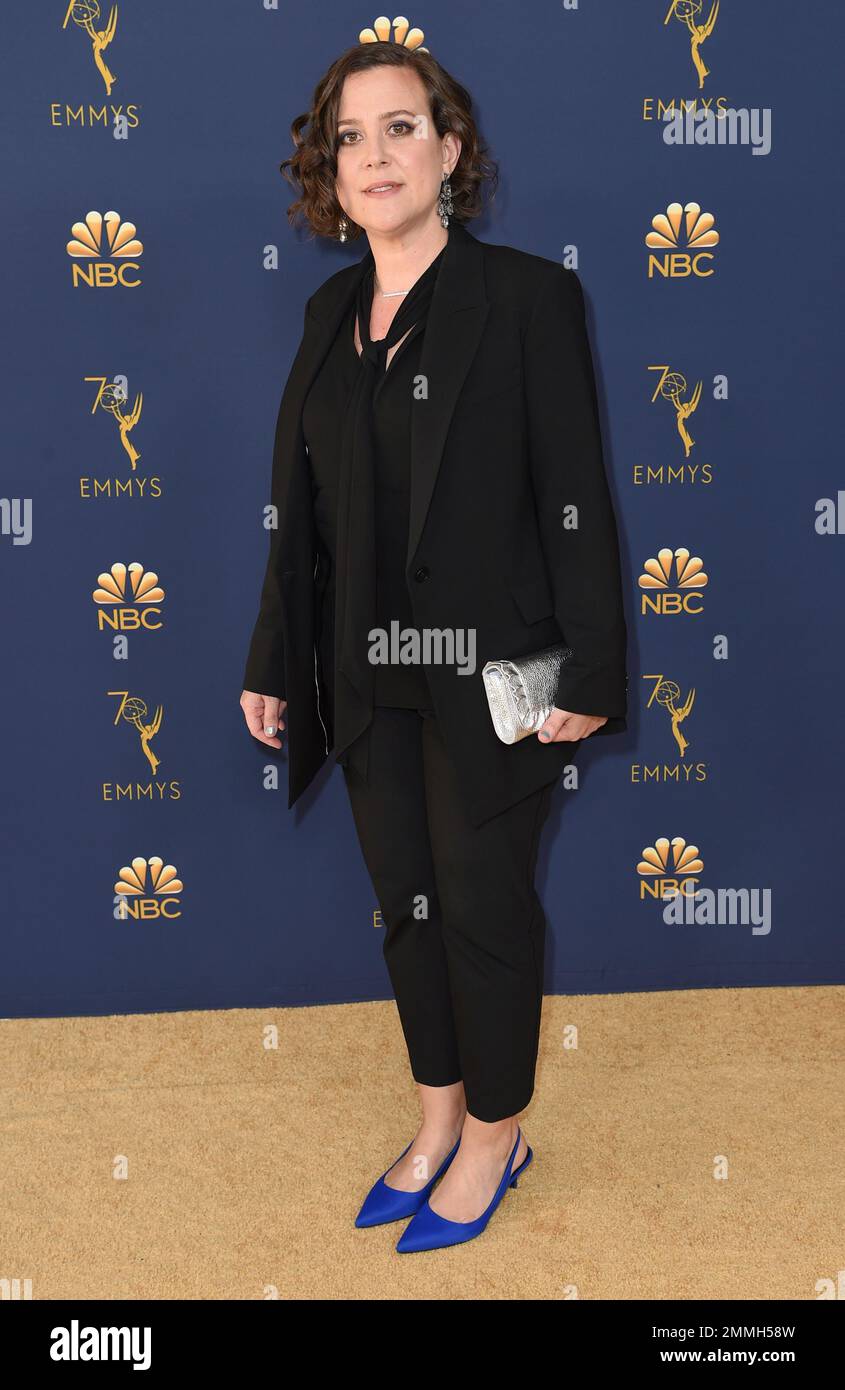 Jessica Levin arrives at the 70th Primetime Emmy Awards on Monday, Sept ...