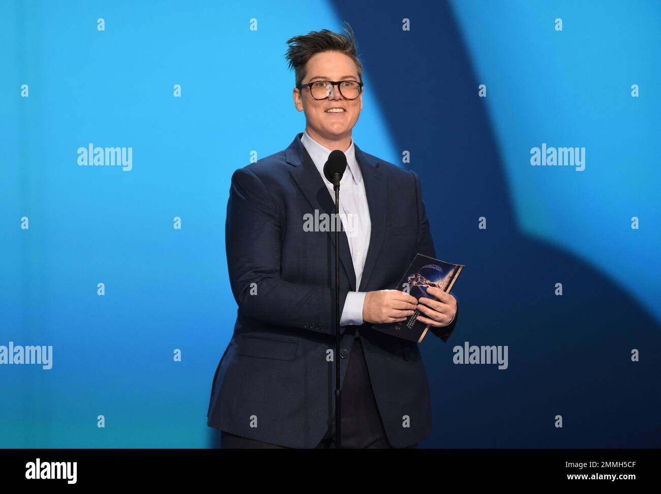 Hannah Gadsby presents the award for outstanding directing for a drama ...