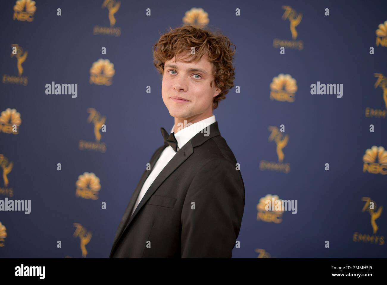 Douglas Smith arrives at the 70th Primetime Emmy Awards on Monday, Sept ...