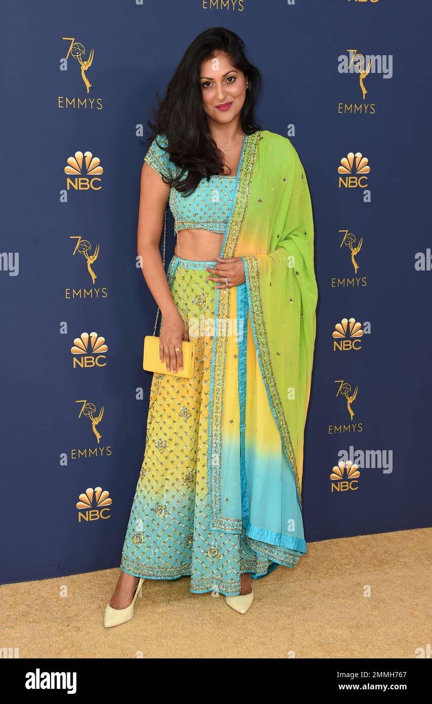 Sohm Kapila arrives at the 70th Primetime Emmy Awards on Monday, Sept ...