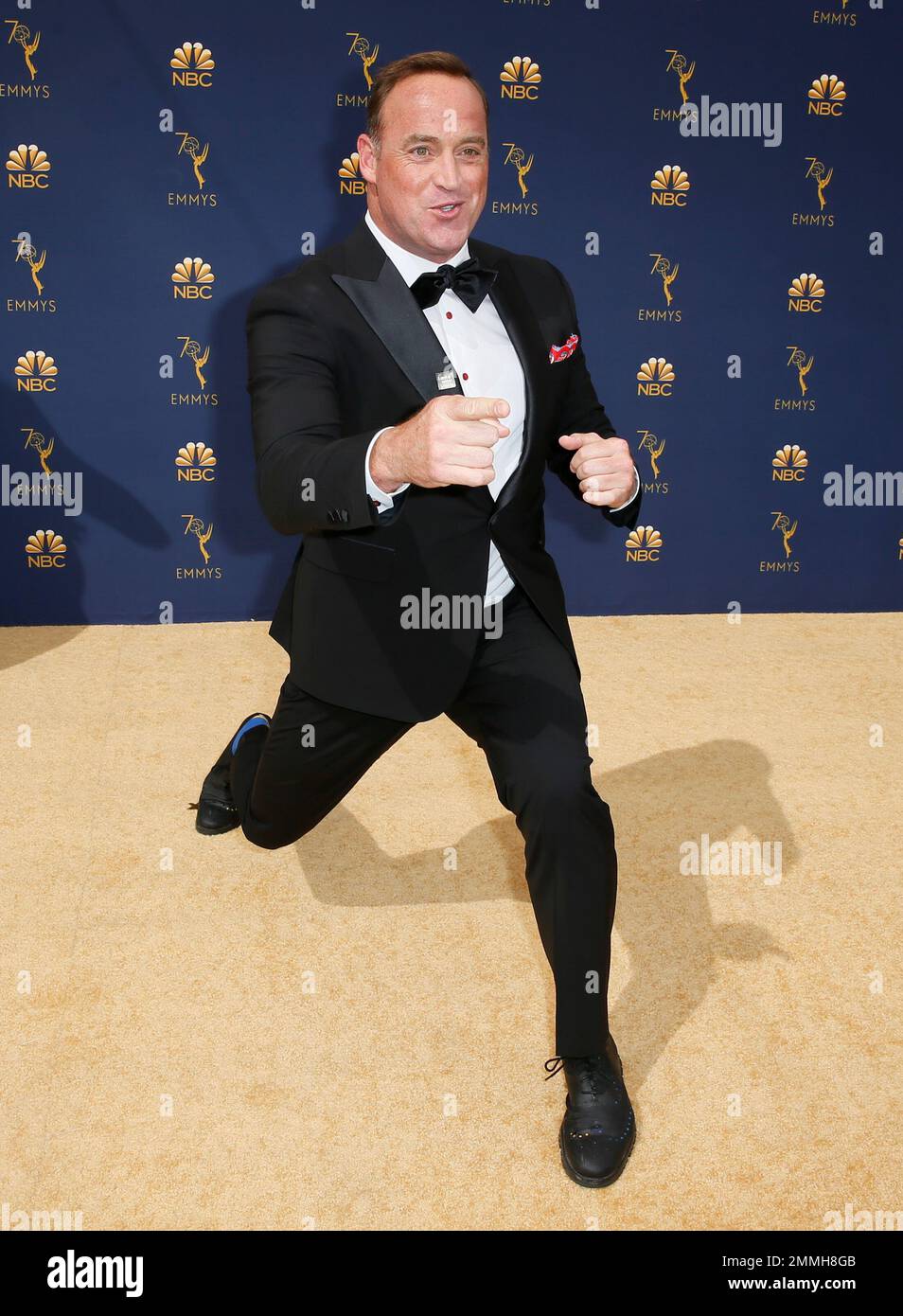 Matt Iseman arrives at the 70th Primetime Emmy Awards on Monday, Sept ...