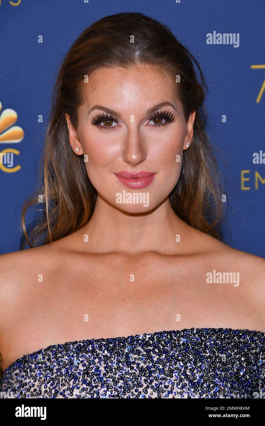 Natalie Friedman arrives at the 70th Primetime Emmy Awards on Monday ...