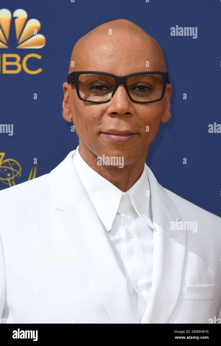 RuPaul Charles arrives at the 70th Primetime Emmy Awards on Monday ...