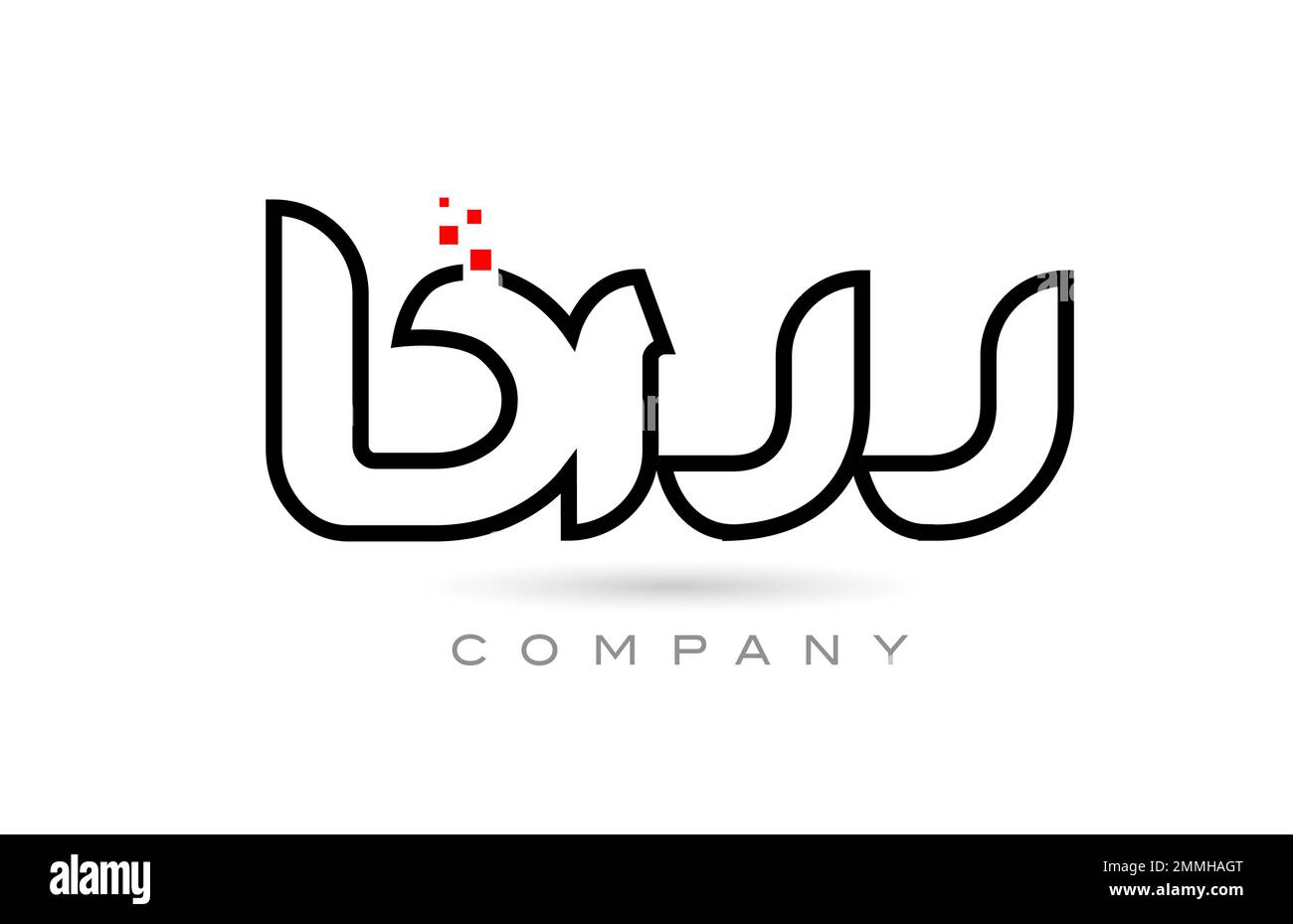 Bw red logo hi-res stock photography and images - Alamy